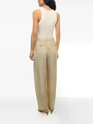12 STOREEZ Gelato Pleated Tapered Trousers