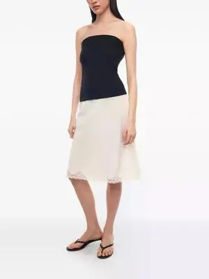 12 STOREEZ Naomi Strapless Top - Black