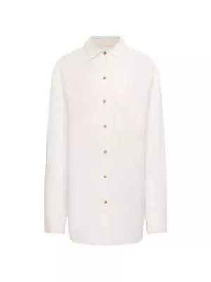 12 STOREEZ Crema Linen Shirt