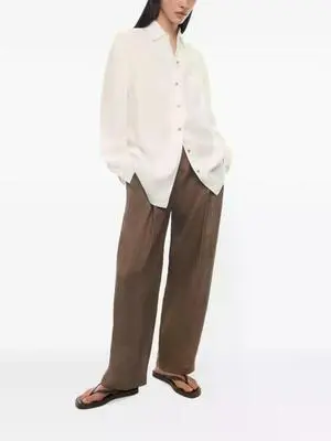 12 STOREEZ Crema Linen Shirt