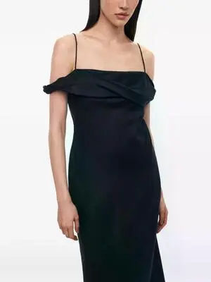 12 STOREEZ Toscana Draped-neck Dress