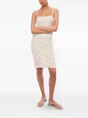 12 STOREEZ Primrose Lace Midi Skirt