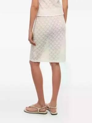 12 STOREEZ Primrose Lace Midi Skirt