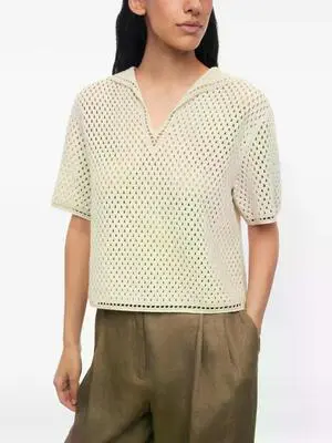 12 STOREEZ Meadow Crochet-knit T-shirt