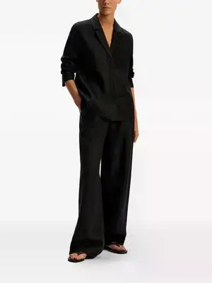 12 STOREEZ Drawstring Linen Trousers
