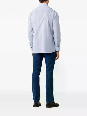 HACKETT LONDON Pimlico Striped Cotton Shirt - White