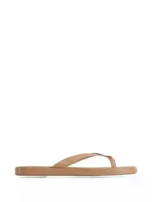 12 STOREEZ Korfos Leather Thong Sandals