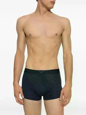Emporio Armani Monogram-print Boxer Briefs