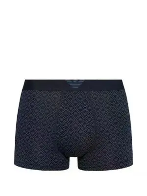 Emporio Armani Monogram-print Boxer Briefs