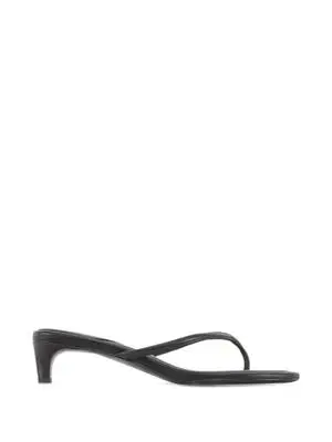 12 STOREEZ York Thong Sandals - Black