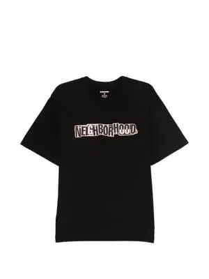 NEIGHBORHOOD Logo-print T-shirt - Black