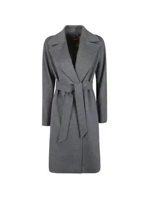 Max Mara Belted Single-breasted Coat