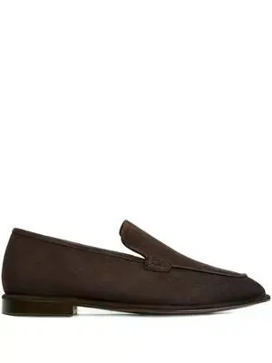 12 STOREEZ Shearling Leather Loafers