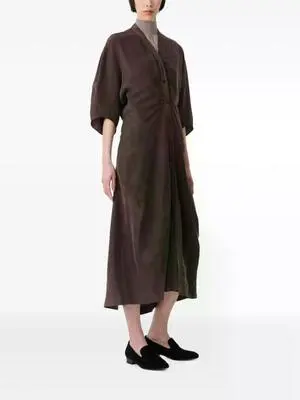 Studio Nicholson Midi Yosha Banana-curve Dress