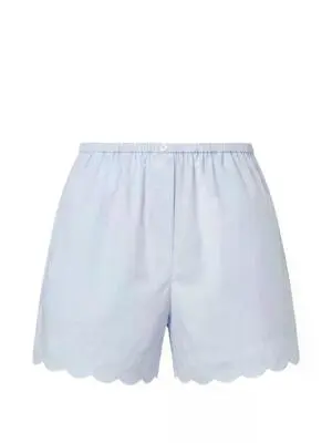 12 STOREEZ Rocaille Mini Shorts - Blue
