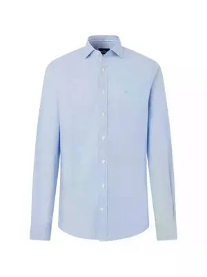 HACKETT LONDON Pimlico Checked Shirt - Blue