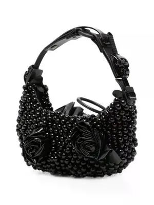 INNERRAUM Floral-appliqué Mini Bag