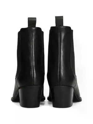 JULIE DEE Elasticated Side-panel Chelsea Boots