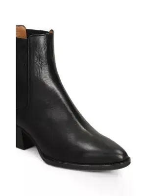 JULIE DEE Elasticated Side-panel Chelsea Boots