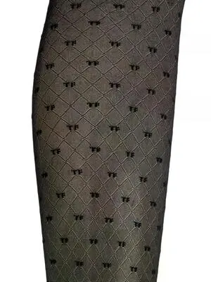 TOM FORD Monogram Diamond-knit Tights