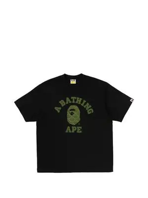 A BATHING APE College Monogram T-shirt