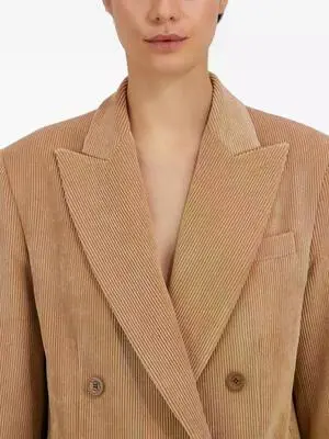 Herno Double-breasted Corduroy Blazer