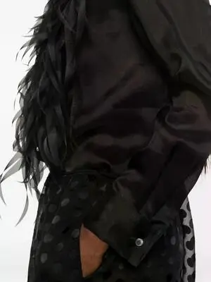 Viktor & Rolf Feather-effect Long-sleeve Shirt