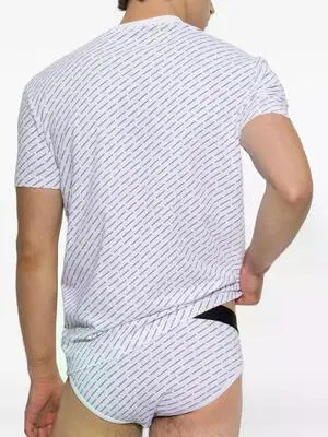 Dsquared2 Logo-print Briefs And Undershirt Set