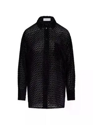 Victoria Beckham Remi Geometric Pattern Shirt