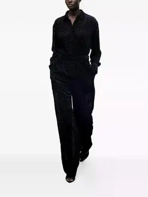 Victoria Beckham Remi Geometric Pattern Shirt