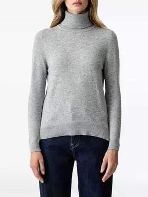 Barbour Pendle Tartan-patch Roll-neck Sweater