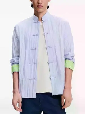 Shanghai Tang Fortune Tang Frog-fastening Shirt Jacket