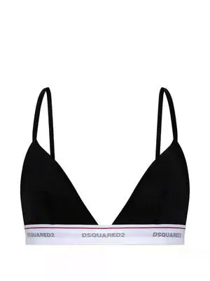 Dsquared2 Logo-underband Triangle Bra