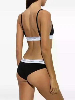 Dsquared2 Logo-underband Triangle Bra