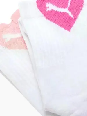 PUMA Heart Logo Socks