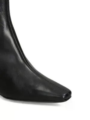 THE SELLER Square-toe Ankle Boots