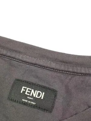 Fendi 2000s Monster Rhinestone-embellished T-shirt