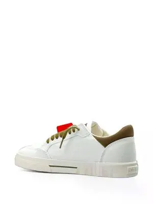Off-White Vulc Low Sneakers With Signature Zip Tie Tag - White