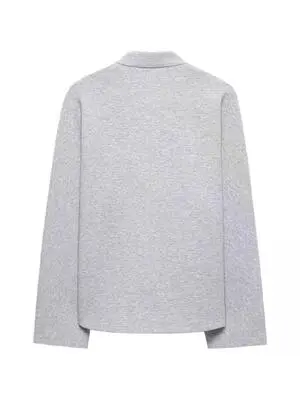 Shanghai Tang Frog-fastening Logo-embossed Jacket