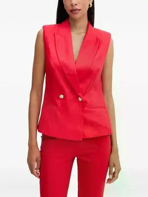 MORGAN Double-breasted Sleeveless Top