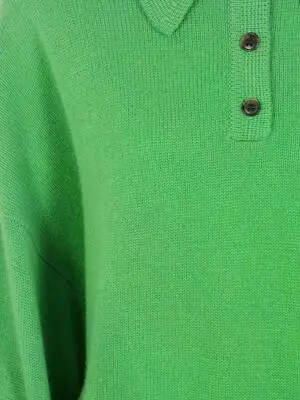 LISA YANG Cashmere Knitted Polo Shirt