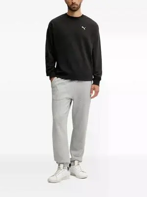PUMA Logo-print Sweater - Black
