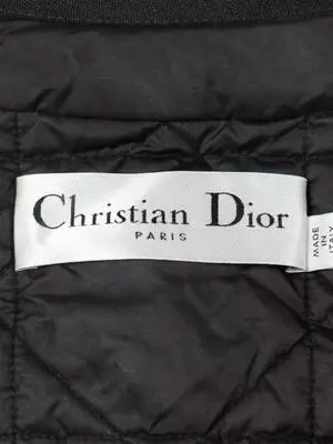 Dior Macro Cannage Quilted Cropped Jacket