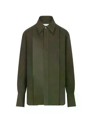 Victoria Beckham Silk Cut-out Shirt