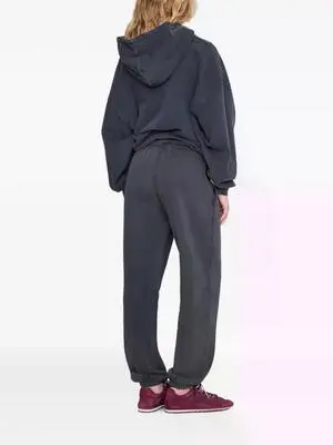 ANINE BING Karter Logo-embroidered Track Pants
