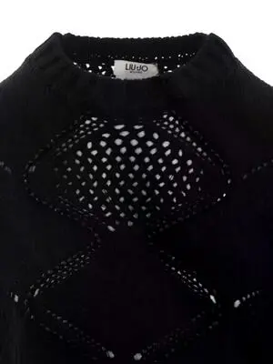 Liu Jo Milano Stitch Jersey Blazer With Decorative Buttons