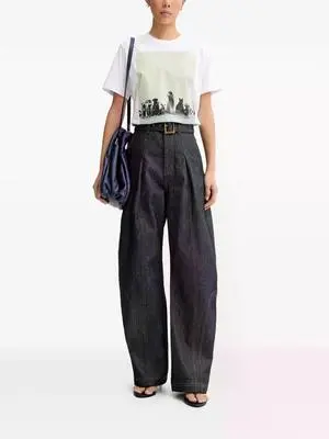 Munthe Nanina Belted Pleated Jeans