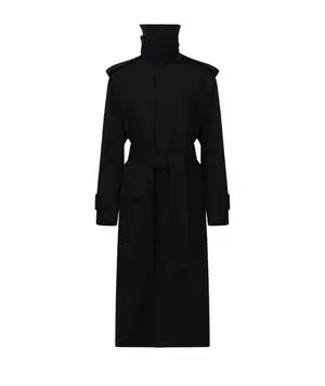 Victoria Beckham Philippa Trench Coat - Black