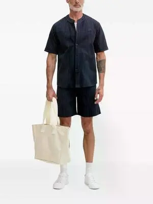 FILA Lucca Pinstripe-pattern Shorts