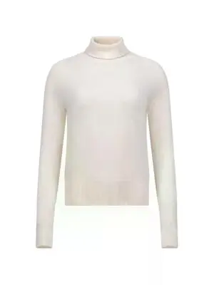 Victoria Beckham Marie Roll-neck Sweater - Neutrals